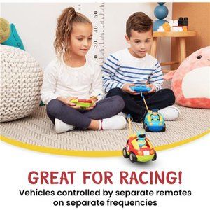 Toys | Toddler Remote Control Car 2pk Two Cartoon Rc Cars Police Race ...